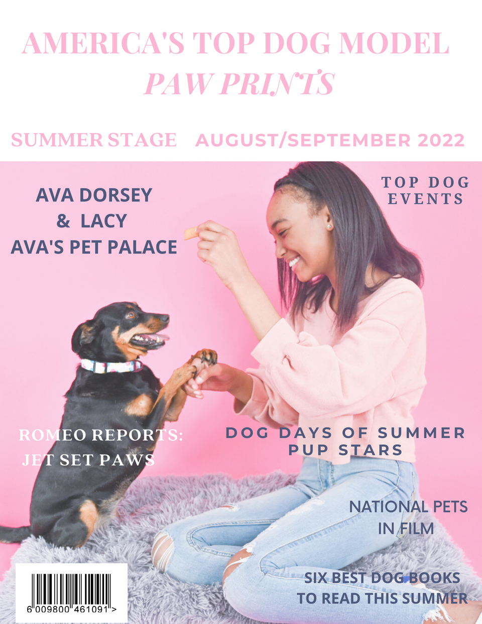 Paw Prints Magazine - Americas Top Dog Model (R)
