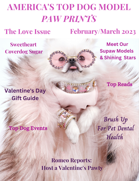 Paw Prints Magazine February/March 2023 - Americas Top Dog Model (R)