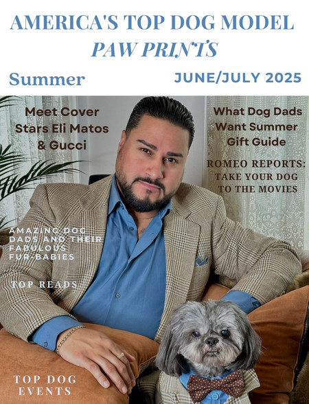 Paw Prints Magazine June/July 2025 - Americas Top Dog Model (R)