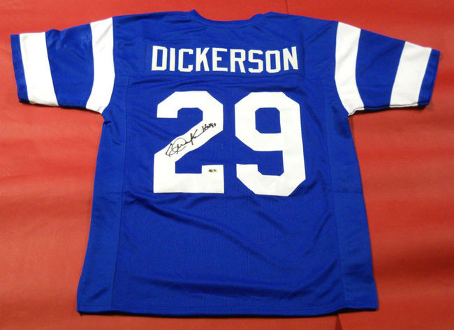 ERIC DICKERSON CUSTOM LOS ANGELES RAMS THROWBACK JERSEY