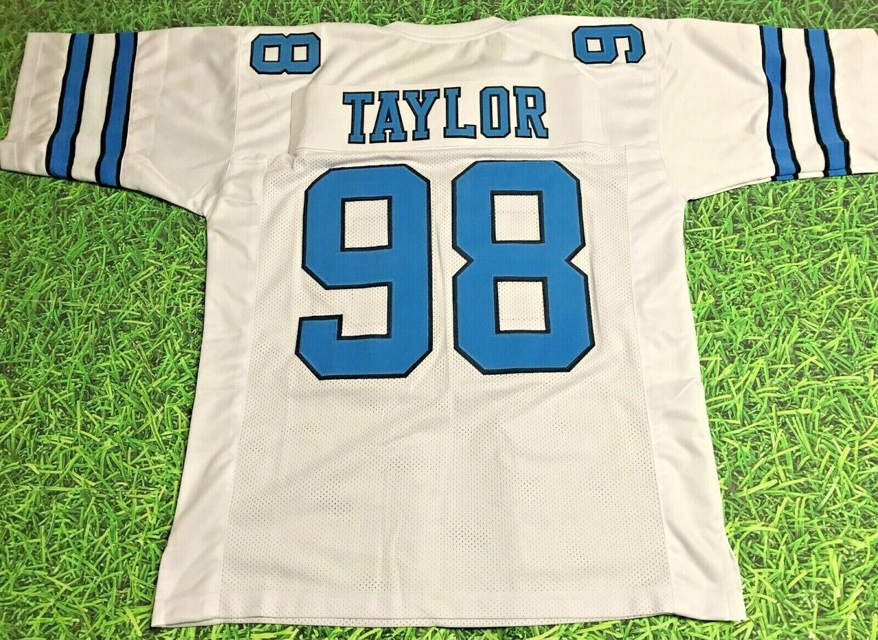 LAWRENCE TAYLOR CUSTOM NORTH CAROLINA TAR HEELS W JERSEY UNC LT
