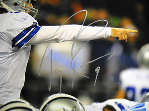 TONY ROMO DALLAS COWBOYS AUTOGRAPHED 16X20 PHOTO AASH