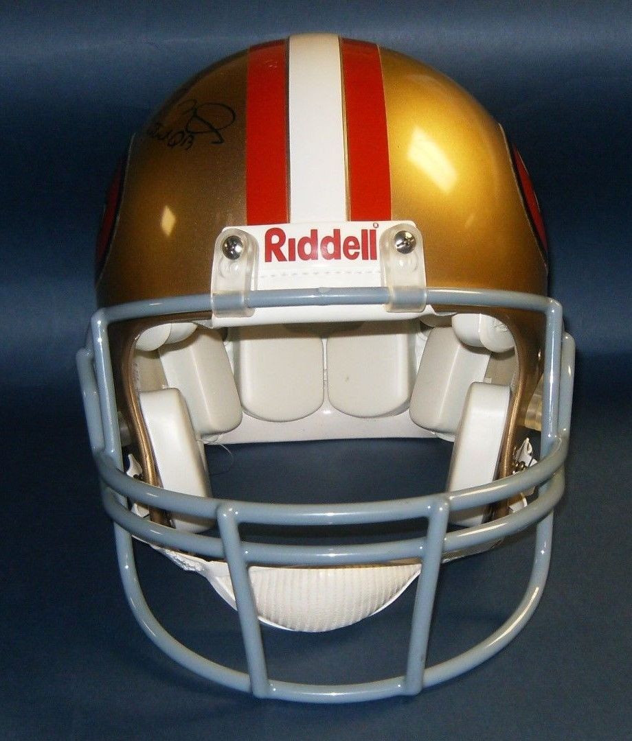 JERRY RICE JOE MONTANA AUTOGRAPHED SAN FRANCISCO 49ERS FS PROLINE ...