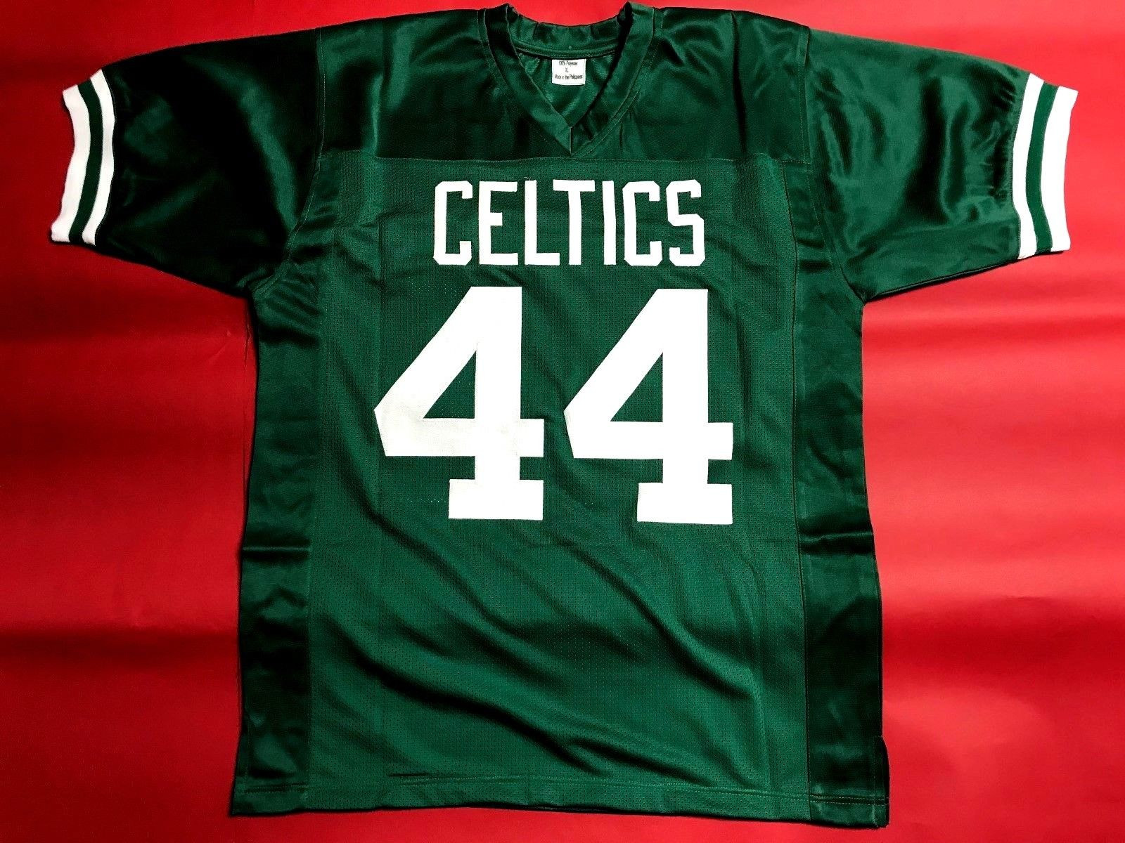 DANNY AINGE CUSTOM BOSTON CELTICS FOOTBALL STYLE JERSEY
