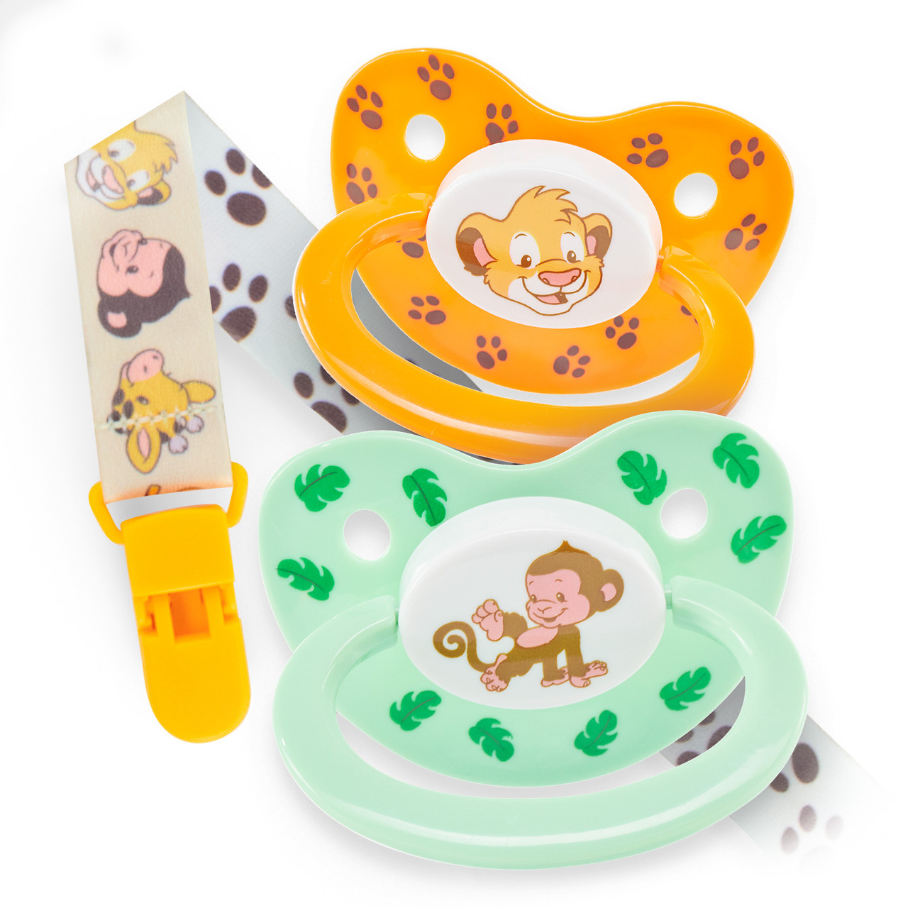 Adult Baby Pacifier Set | Safari