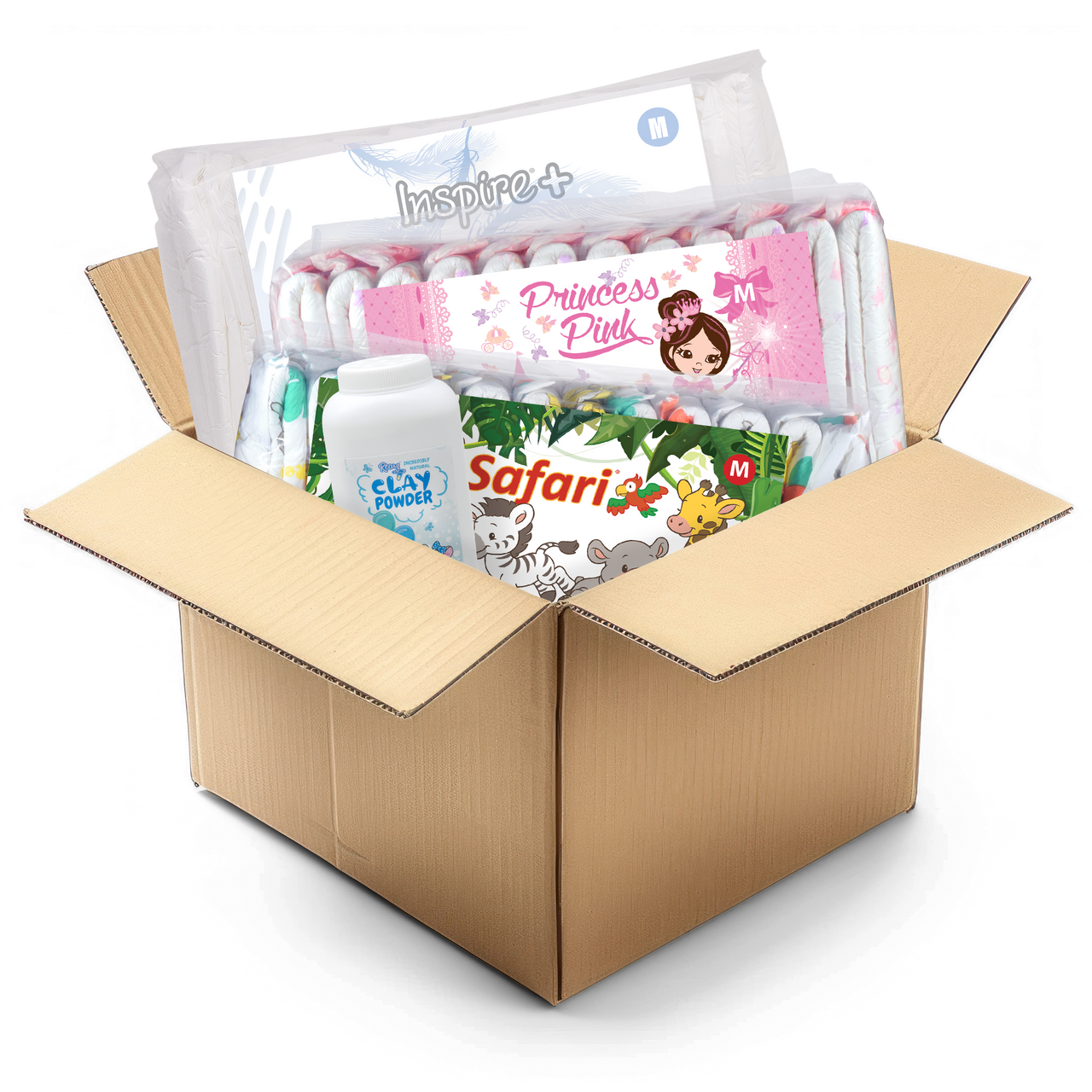 ABDL Printed Diapers | Classic Mixed Case