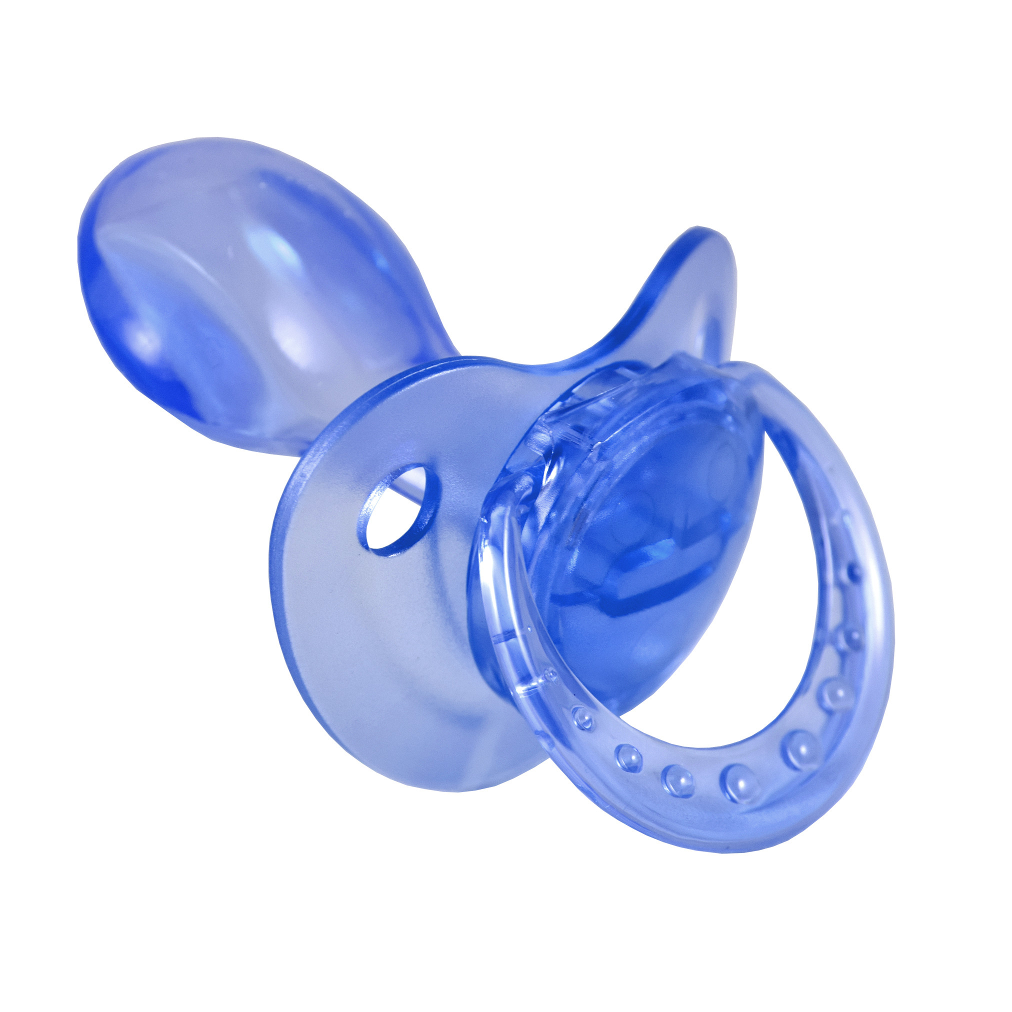 Pacifier Addict | Small Shield Crystal Adult Orthodontic Pacifier