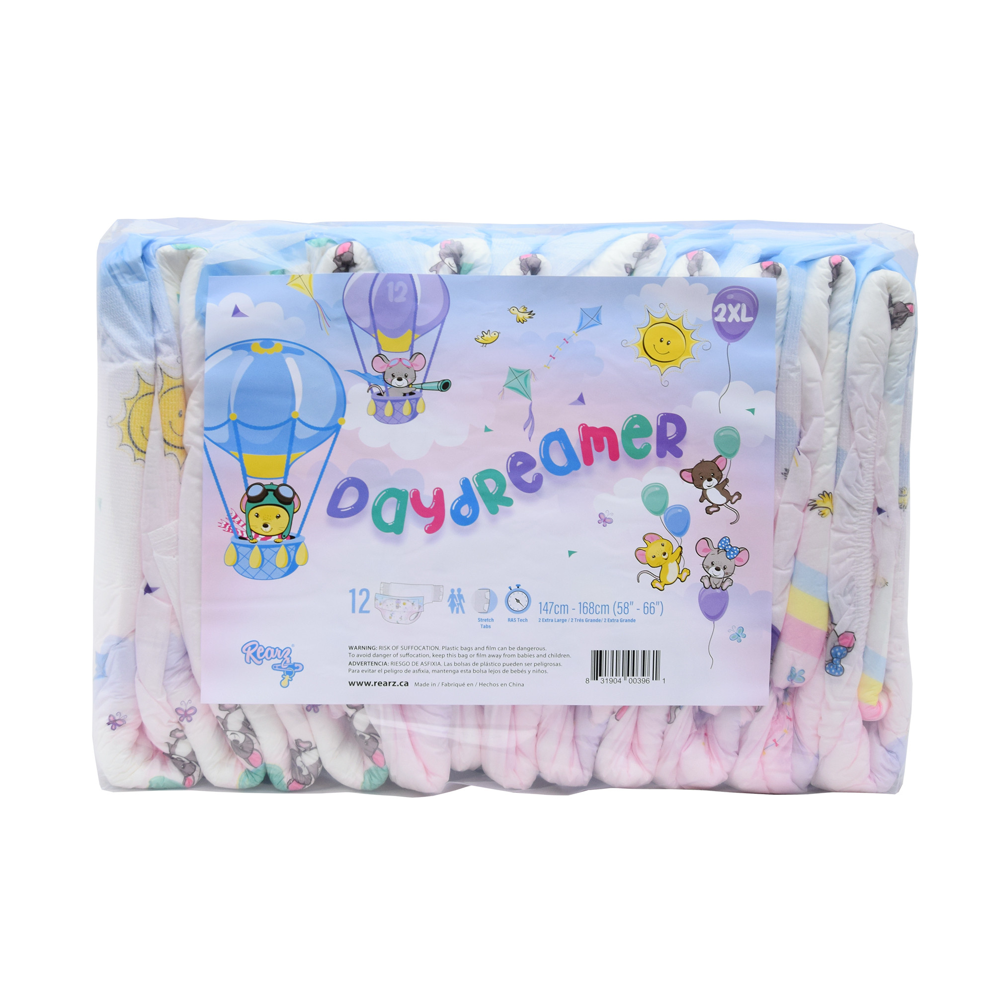 Rearz Adult Diaper Snap Wrap | Daydreamers