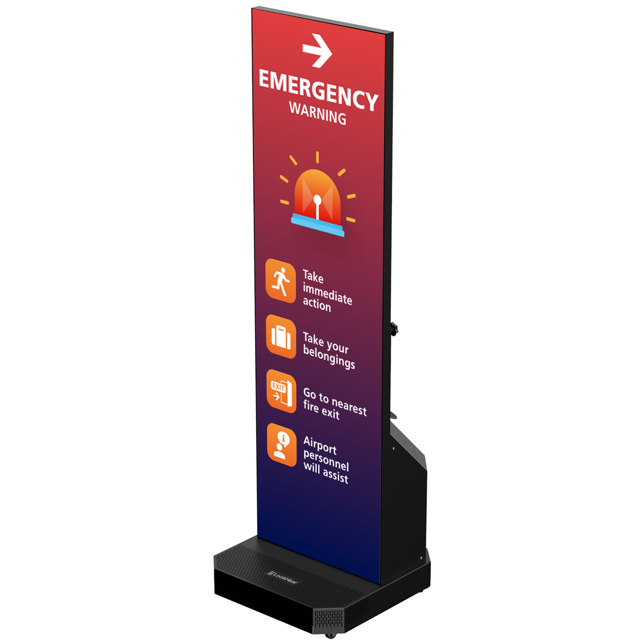 Atlas LOOKHEAR LookHear Portable Audio/Visual Information Delivery ...