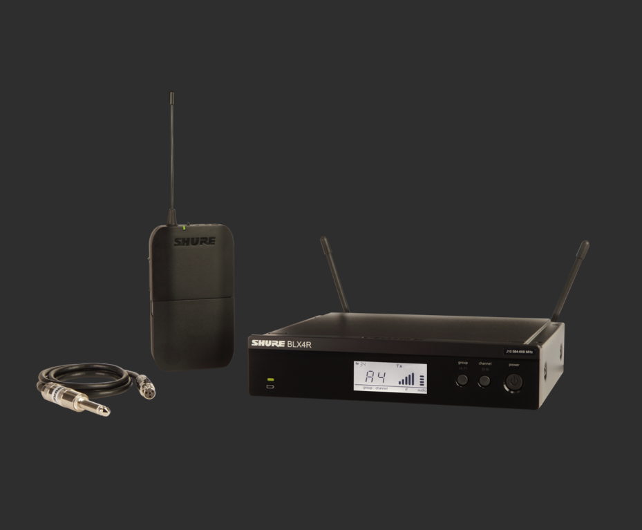 Shure BLX14R-H9 BLX Series Rackmount Wireless Bodypack System with ...