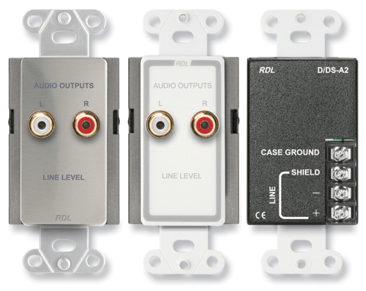 Radio Design Labs DS-A2 Line Output Assembly - RCA jacks, Terminal ...