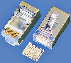 NTI 6-plg-stranded-sh CAT6 Stranded Shielded RJ45 Plug - Pro AV Warehouse