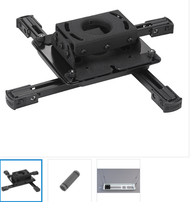 Chief KITP700 RPAU Projector Universal Mount Kit with Extension a ...