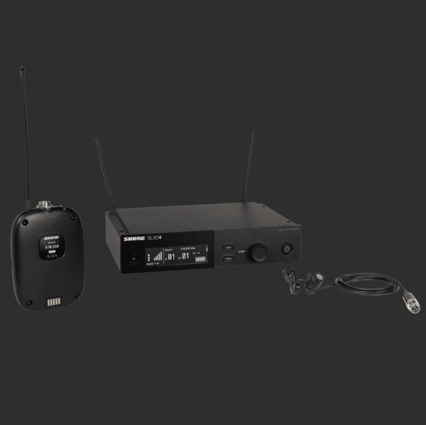 Shure SLXD14/85-G58 Wireless Lavalier Microphone System - Pro AV Warehouse