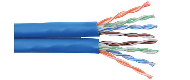 Liberty Cable 24-8P-L6-SIAM-YEL 1000' Yellow Category 6 U/UTP EN Series ...