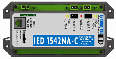 Atlas IED1542NA-C PoE Amplifier with CobraNet Network Audio - Pro AV ...