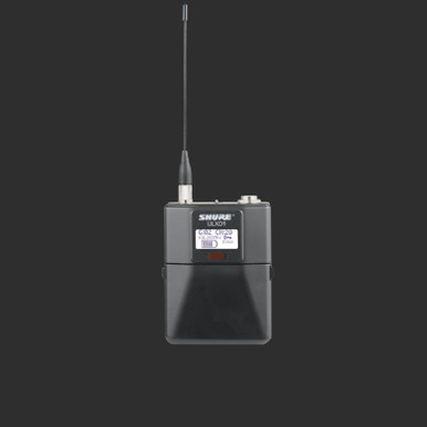 Shure ULXD1-J50A ULX-D Series Digital Wireless Bodypack Transmitter J50A (572-608 MHz + 614-616 ...