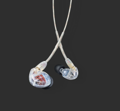 Shure SE535-CL Triple-Driver Sound Isolating Earphones with Detachable ...