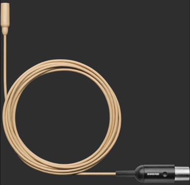 Shure TL48T/O-MTQG-A Subminiature Lavalier Microphone with Accessories ...