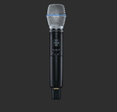 Shure SLXD2/B87A-G58 Wireless Handheld Microphone Transmitter with Beta 87A Capsule - Pro AV ...