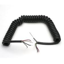 Shure C29C 6ft Coiled Cable (4-Conductor, 2 Shielded), Used with 527B ...