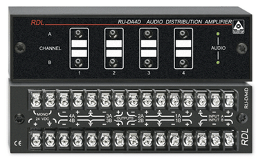 Radio Design Labs RU-ADA4D Audio Distribution Amplifier - Balanced ...