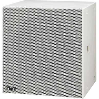 TOA FB-150W Subwoofer, 15", 600 W, 8 Ohms, White - Pro AV Warehouse