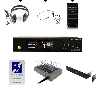 Williams AV WF SYS1C-00 WaveCAST System with Integrated Li-Poly Battery ...