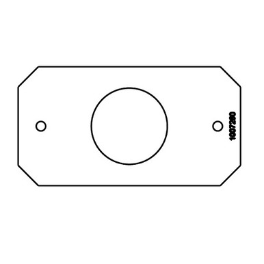 Wiremold 8S1 Evolution 8AT Series Device Plate - Pro AV Warehouse