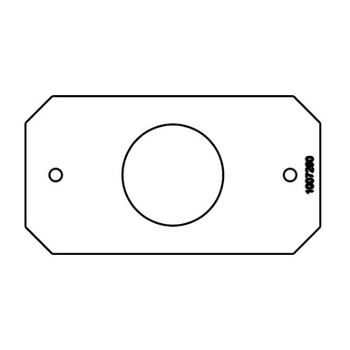 Wiremold 8S2 Evolution 8AT Series Device Plate - Pro AV Warehouse
