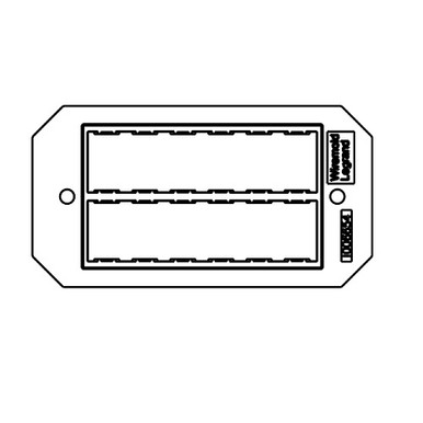 Wiremold 8TRAC Evolution 8AT Series Device Plate - Pro AV Warehouse