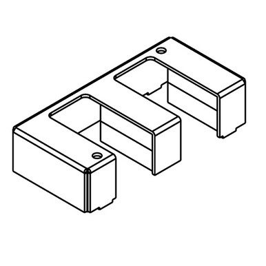 Wiremold 15FFHA Evolution 6AT Series Bottom Housing Assembly - Pro AV ...