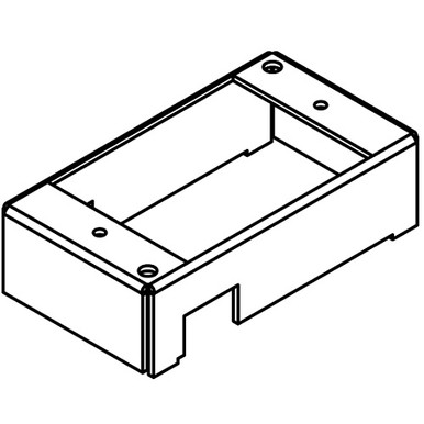Wiremold 1BHA Evolution 6AT Series Bottom Housing Assembly - Pro AV ...