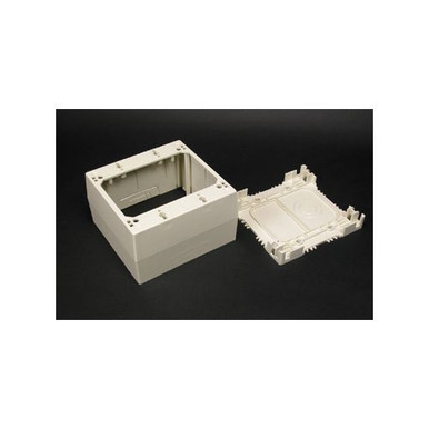 Wiremold 2344-2 400/800/2300/2300D Two-Gang Extra Deep Device Box ...