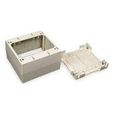 Wiremold 2344-2-WH 400/800/2300/2300D Two-Gang Extra Deep Device Box ...