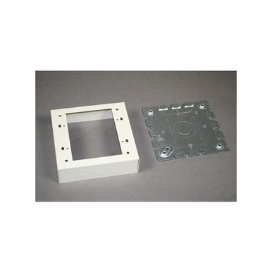 Wiremold 5747-2WH 500/700 Two-Gang Shallow Switch & Receptacle Box ...