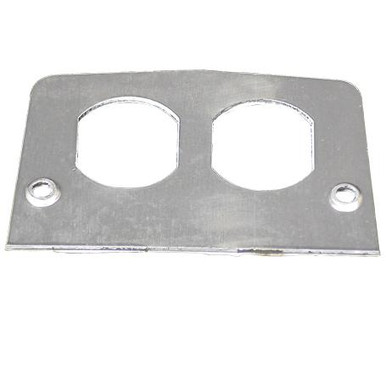 Wiremold 500DR Service Box Plate, Metallic, Type: Duplex Receptacle ...