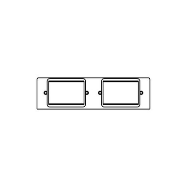 Wiremold FPACT-ACT FIT Series Poke-Thru Device Faceplate - Pro AV Warehouse