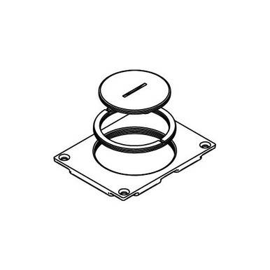 Wiremold 829CK Communications Cover Plate - Pro AV Warehouse