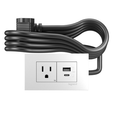 Wiremold 2-Cube-dash-Furniture-Power-Center-White 2-Cube FPC in White ...
