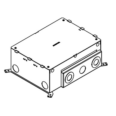 Wiremold EFB10S-OG EFB10S-OG Evolution Series Ten-Gang Floor Box - Pro ...