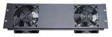 Middle Atlantic QFP-2 QUIET FAN PANEL ASSEMBLY - TWO 120 VAC FANS, 3 ...