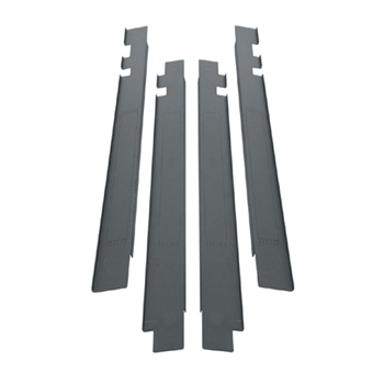 Middle Atlantic SNE30-FAD-PM-45 Front-Air Dam Panel Mount, 30"W x 45 RU ...