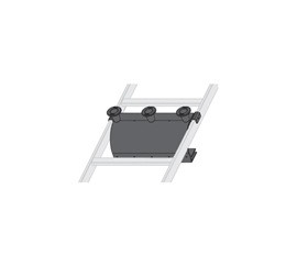 Middle Atlantic CLH-ARD18 Adjustable Rung for 18" Wide Cable Ladders ...