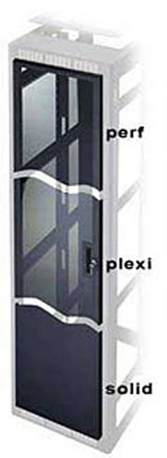 Middle Atlantic VFD-21 VENTED FRONT DOOR, FITS 21 SPACE DWR SERIES ...