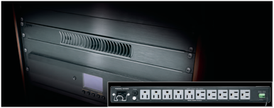 Middle Atlantic PDCOOL-1120R Rackmount Power/Cooling, 11 Outlet, 20A, 2 ...
