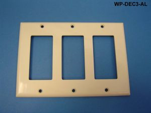 Liberty Cable WP-DEC3-AL DECORA 3G FP, ALMOND - Pro AV Warehouse