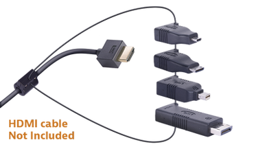 Universal HDMI Adapter Ring Complete Assembly with 4 Adapters - Pro AV ...