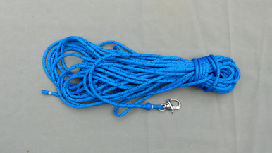 100' - 8mm SpectaSpeed pre-made halyard w/ key pin shackle