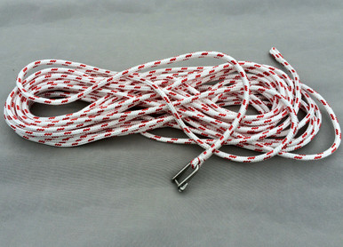 120' - 10mm Riggers Braid pre-made halyard w/ key pin shackle